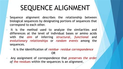 Image result for Simple Alignment Sequence