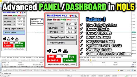 Image result for Graphical Interface Control Panel Mq4