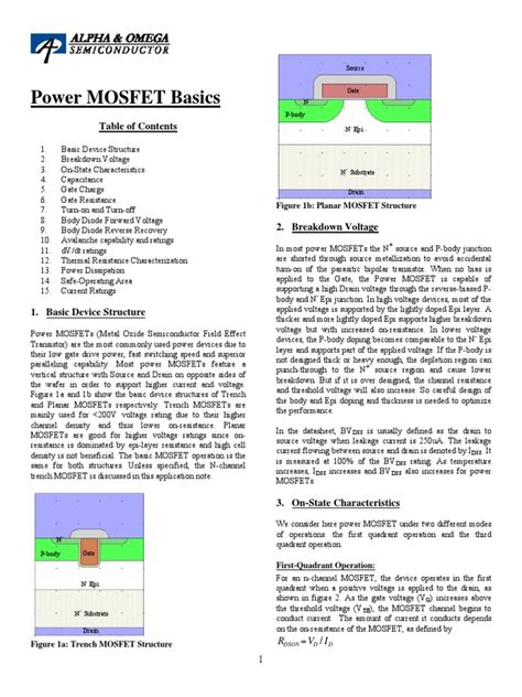 Image result for MOS FET Transistor PDF
