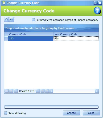 Image result for Change On Currency Code AutoCount