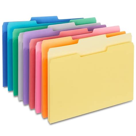 Image result for Colored File Folders