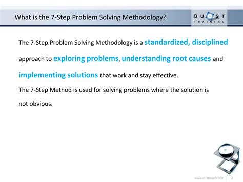 Image result for 7 Steps Problem Solving Methodology