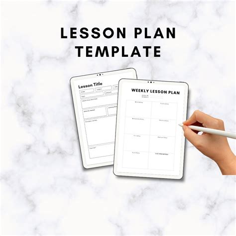 Image result for Free Printable Editable Lesson Plan Template