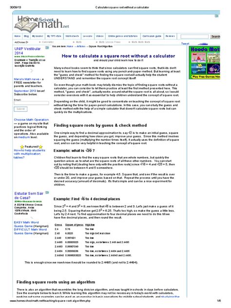 Image result for How to Square Root Using Basic Calculator