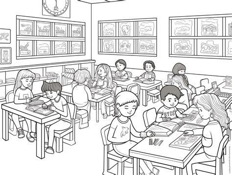 Image result for Classroom Coloring