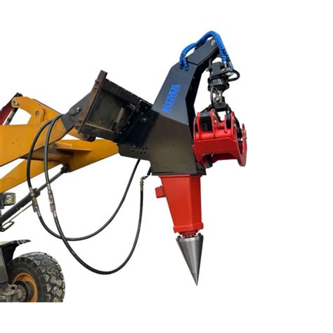 Image result for Log Splitter for Backhoe