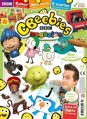Image result for CBeebies Weekly Magazine 2012