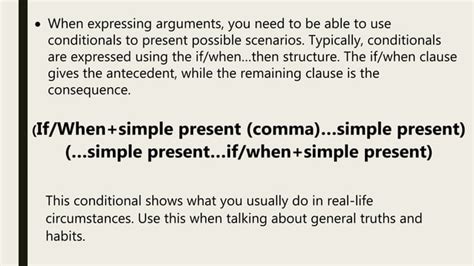 Image result for Arguments Using Past Conditional