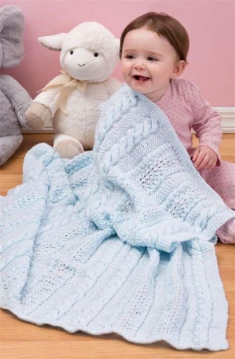Image result for Baby Blanket Knitting Patterns Tutorial