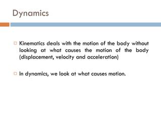 Image result for Dynamic Forces Examples