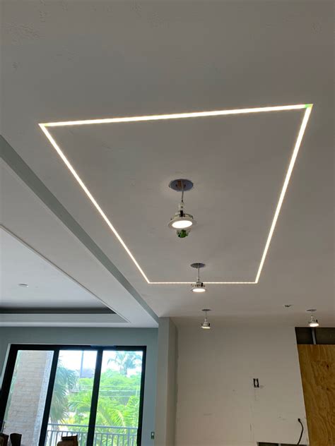 Image result for How to Install LED Strip Lights On Ceiling