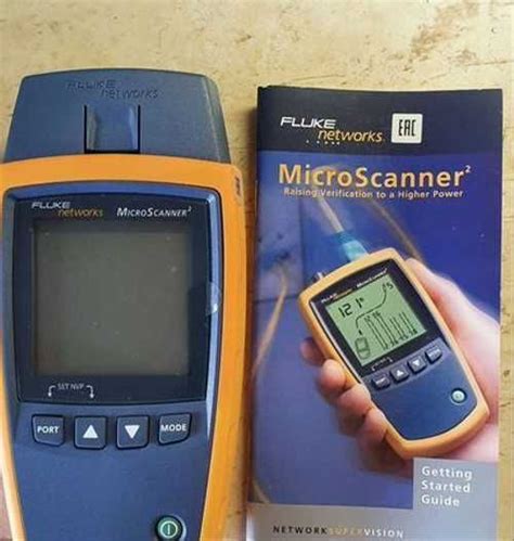 Image result for Fluke Networks MicroScanner2