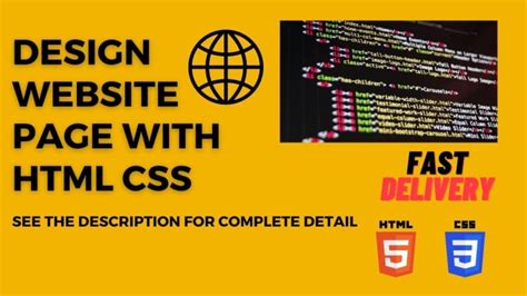 Image result for HTML/CSS Web 4 Page Design