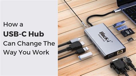 Image result for How to Use a USB C Hub into USB a Computer