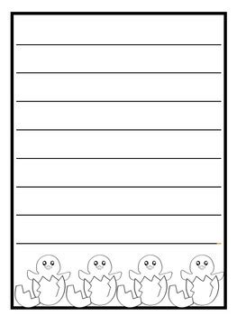 Image result for Spring Lined Writing Paper