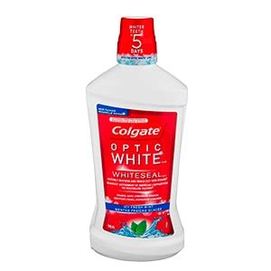Colgate® Optic White® Mouthwash — Whitens Teeth & Freshens Breath
