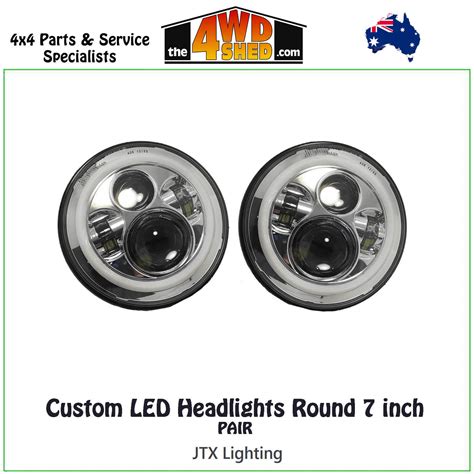 Image result for 7 Round LED Headlights
