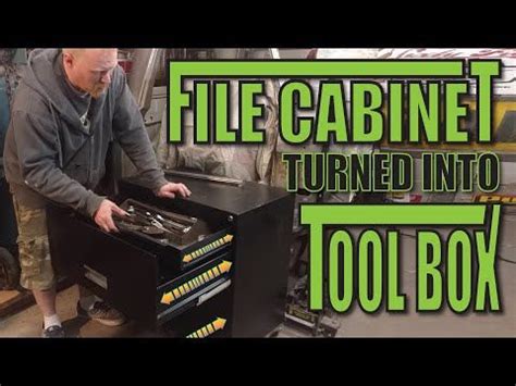 Image result for File Cabinet into Tool Box