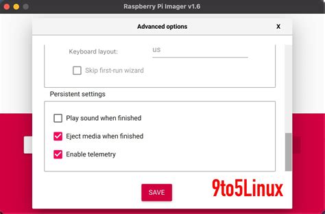 Image result for Raspberry Pi Imager Advanced Option