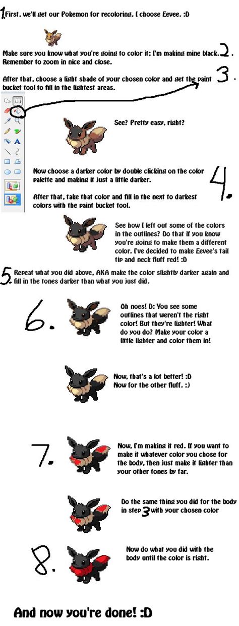 Image result for Pokemon Sprite Tutorial