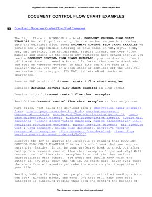 Image result for Document Control Flow Chart