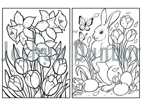 Image result for Adult Coloring Hello Spring