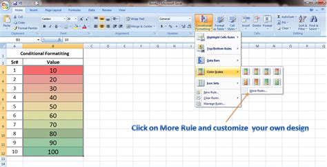 Image result for 6 Color Scale Excel
