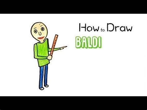 Image result for How to Draw Baldi's Basics
