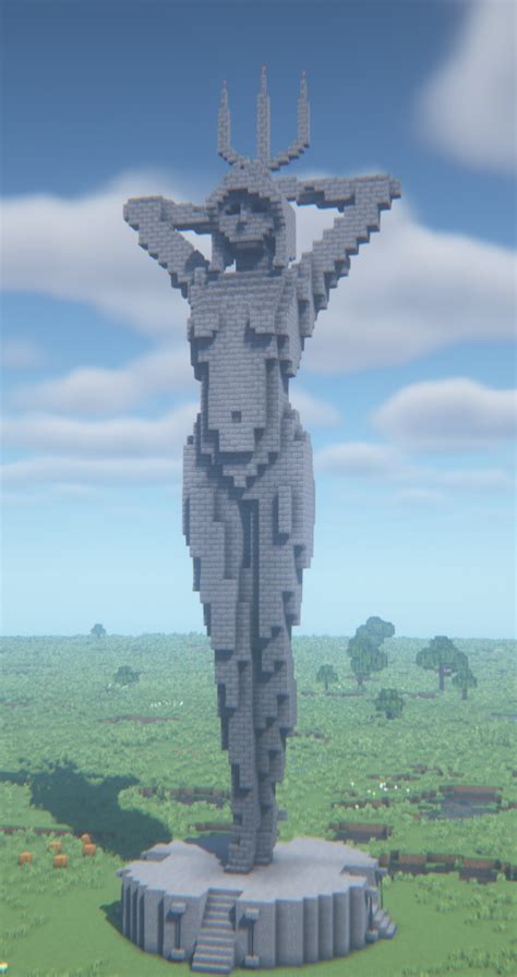 Image result for Minecraft Human Statue Small