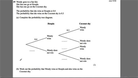 Image result for Probability Tree Questions