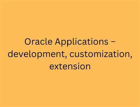 Image result for Oracle Extension Function
