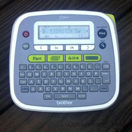 Image result for P-Touch Label Maker Tutorial