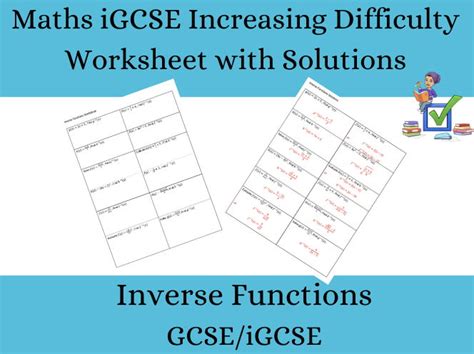 Image result for How to Solve Inverse Functions GCSE