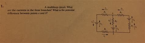 Image result for Multi-Loop Circuits Finding Currents