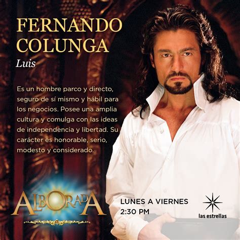 Image result for Alborada Fernando Colunga