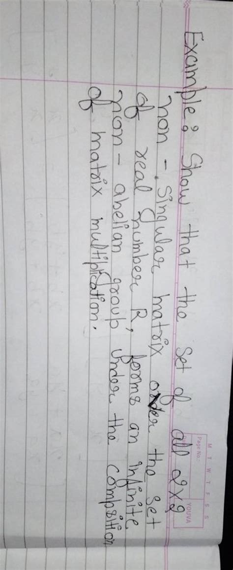 Image result for Example Non Singular Matrix