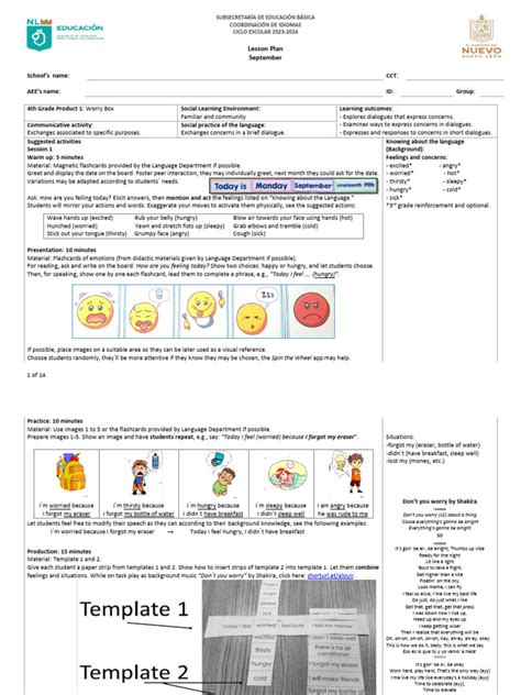 Image result for Sample 4th Grade Lesson Plan