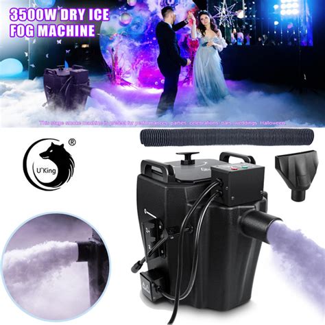 35000W Stage Dry Ice Machine Manual Control Suitable for Indoor and ...