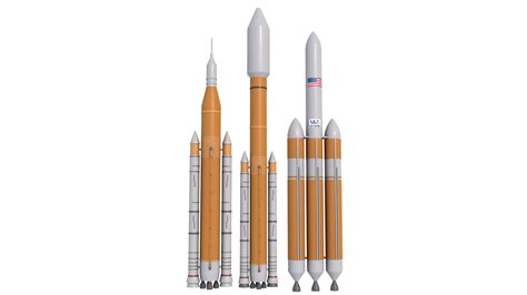 NASA Space Rockets Model - TurboSquid 2252907