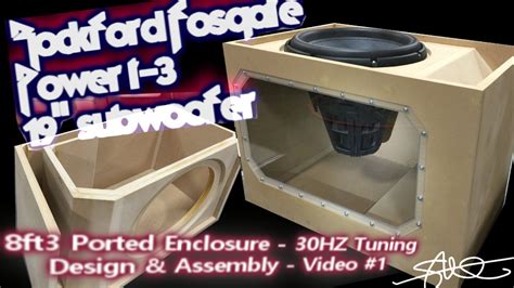 Image result for Ported Subwoofer Box Design