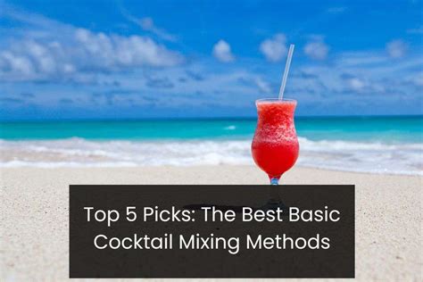 Image result for Cocktail Methods