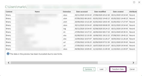Image result for Excel Power Query Folder.files