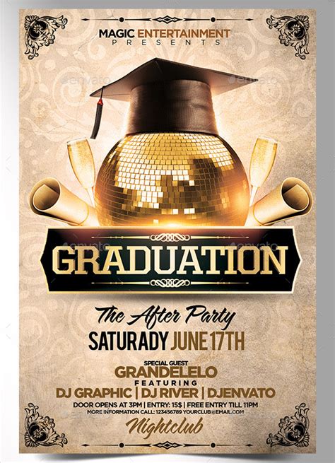 Image result for Program Graduation Flyer