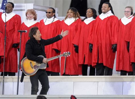 Image result for Springsteen Inaugeration