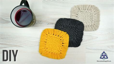 Image result for Macrame Coasters Tutorial