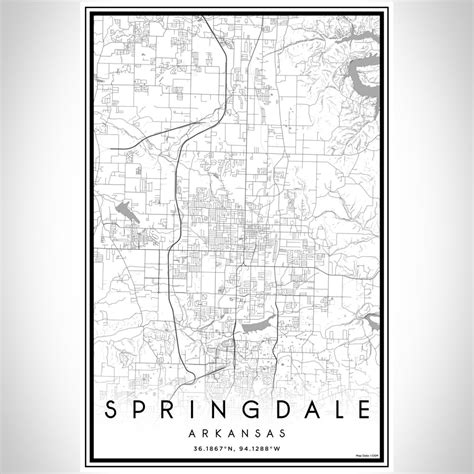 Image result for Springdale AR Map