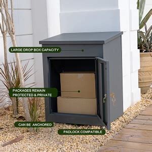 Image result for Outside Lock Box for Packages