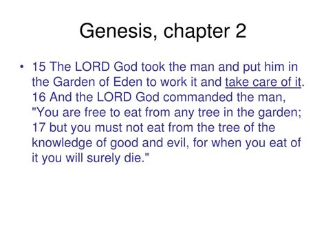 Image result for Genesis Chapter 2