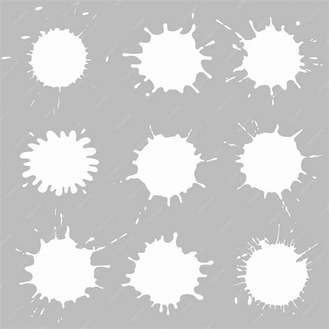 Image result for White Splatter Vector