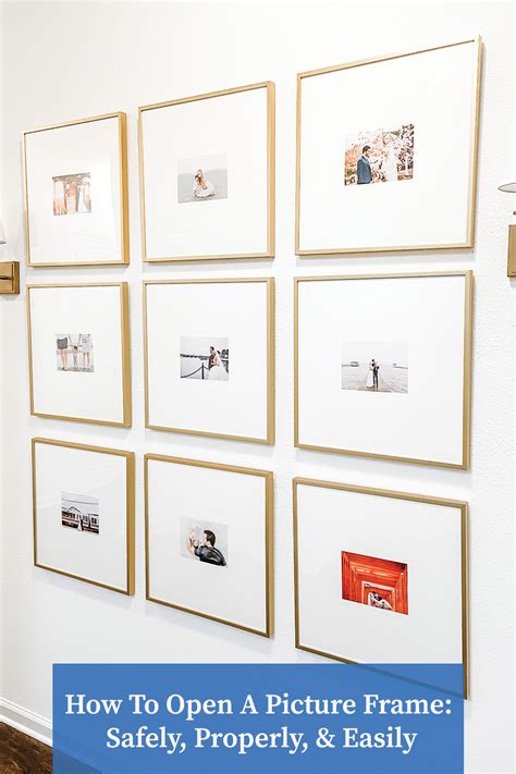 Image result for How to Open a Picture Frame